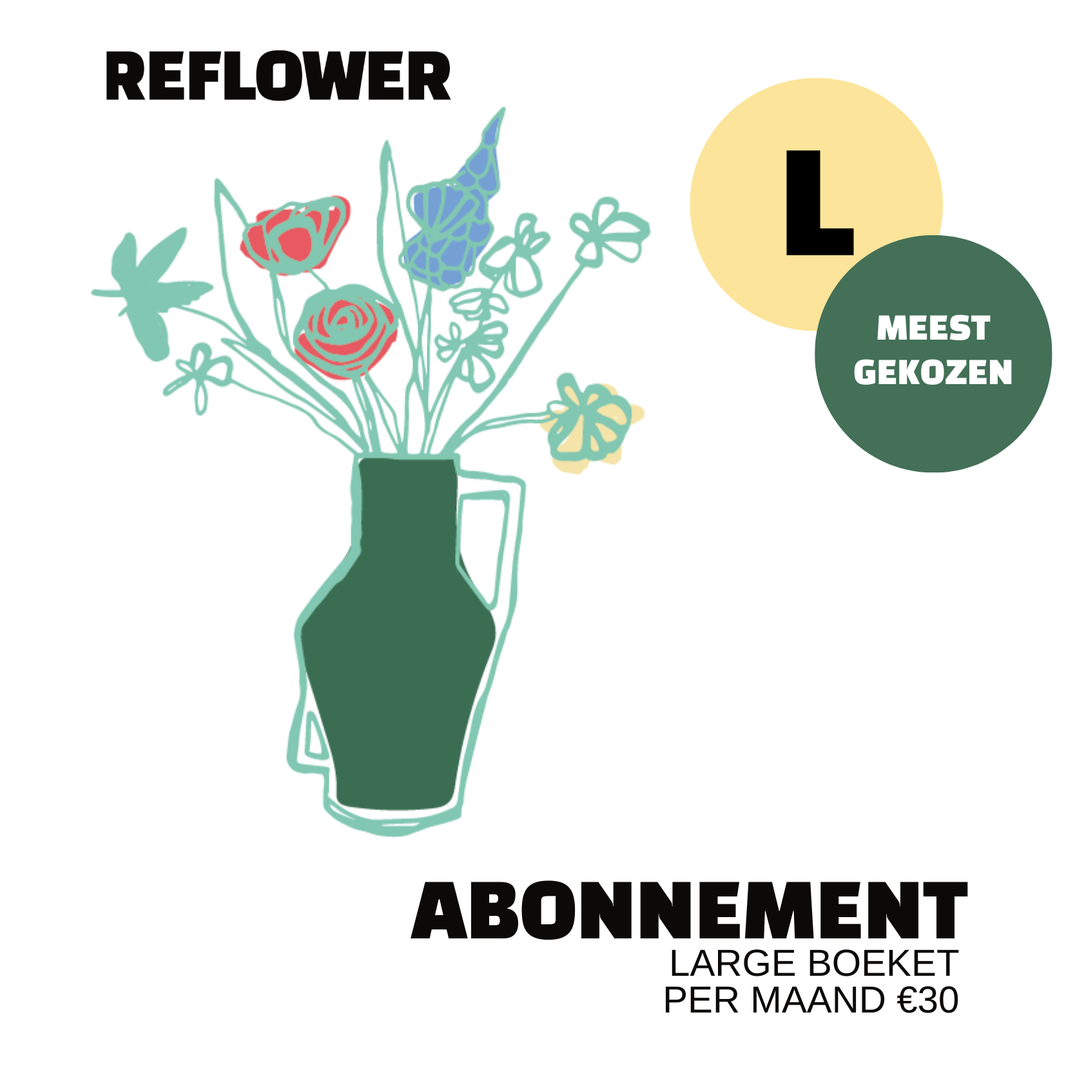 Reflower| De Bloemenbieb. Abonnement op kunstbloemen.